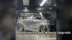 Custom Forged Aluminum Wheels 15 to 26 Inch Upgrade