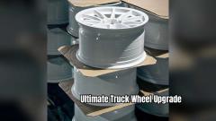 Custom Black Aluminum Wheels for Ford and GMC Trucks