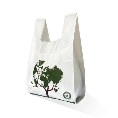 Cina Logo personalizzato T-shirt compostabile per la casa, per l'industria e per il supermercato in vendita