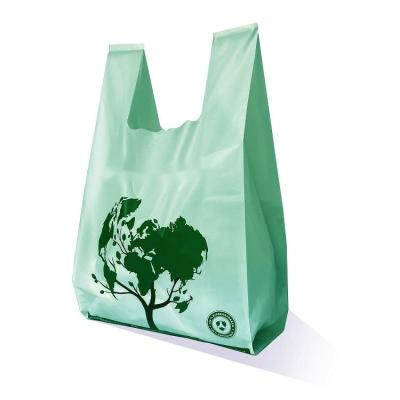 Cina Logo personalizzato T-shirt compostabile per la casa, per l'industria e per il supermercato in vendita