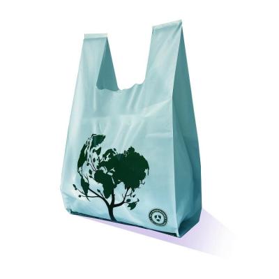Cina Borsa di plastica compostabile per magliette in vendita