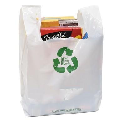 Cina 100% di plastica biodegradabile compostabile T-shirt borsa da shopping per il supermercato in vendita