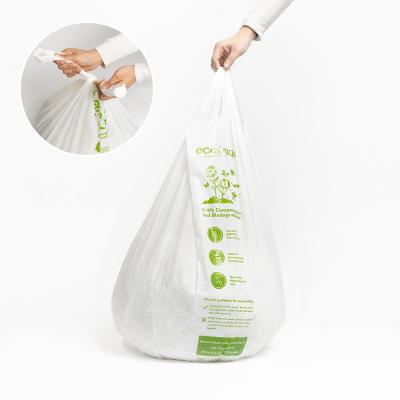 Cina Improntabile PLA As4736 Sacchetti compostabili Amido di mais per la conservazione dei supermercati alimentari in vendita