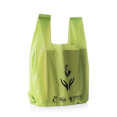 Cina Amido di mais, piccoli sacchetti di compost stampati, sacchetti di cellulosa biodegradabili per alimenti da asporto in vendita