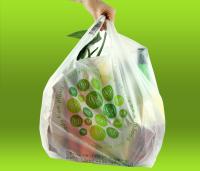 China PLA Biodegradable Shopping Bag Compostable Plastic Customized for sale