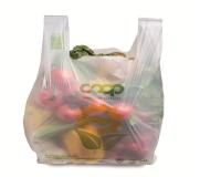 China PLA Biodegradable Shopping Bag Compostable Plastic Customized for sale