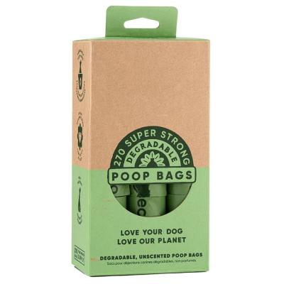China Fábrica Fabricante Biodegradável Sacos de Coco de Cão Oem Saco de Coco de Cão 100% Biodegradável Sacos de Resíduos de Cão Sustentável Logotipo OEM Aceitar à venda