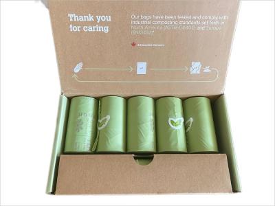 China topverkopen hondenepoep afvalzak wegwerpbare milieu plastic geurende epi hondenepoepzak Te koop