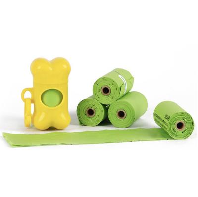 Cina Eco-friendly compostabile sacchetto di cacca per cani pulizia per animali ODM in vendita