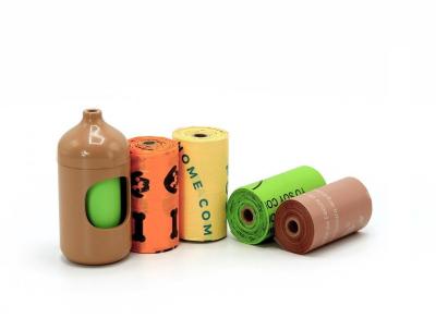 Cina Eco-friendly compostabile sacchetto di cacca per cani pulizia per animali ODM in vendita