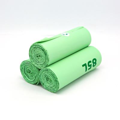 China Aisunbio Cornstarch Compostable Bin Liners Sacos para Compras Empresariais à venda