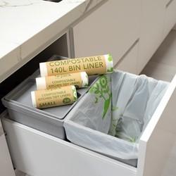 Cina 33 galloni Sacchetti per la spazzatura ecologici Sacchetti di compost Rifiuti di cucina in vendita