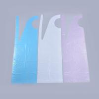 China Transparent Plastic Biodegradable Disposable Aprons For Resturant for sale