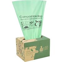 China PBAT PLA Compostable Bin Liners Large Trash Bags for sale