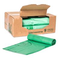 China PBAT PLA Compostable Bin Liners Large Trash Bags for sale
