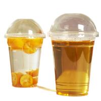 China Disposable PLA 9 Oz Compostable Cups U Shaped Custom Printed for sale