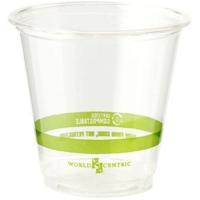 China Bio Degradable plastic Environmentally Friendly Disposable Cups Single Wall ODM for sale
