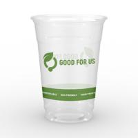 China Plastic Reusable Biodegradable PLA Cups Disposable Cups Eco Friendly for sale