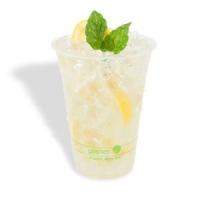 China Water Compostable Biodegradable PLA Cups Transparent Plastic Custom for sale