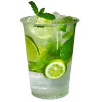 China Beverage Cornstach Biodegradable PLA Cups With Lids Single Wall for sale
