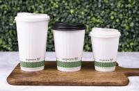 China Custom Compostable Biodegradable PLA Cups 9 Oz for Restaurant for sale