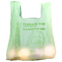 China Compostable Carrier PLA Packaging Bag Corn Degradable ODM for sale