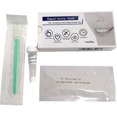 Cina Kit di test rapidi per l'HIV degli anticorpi della saliva in un solo passaggio autotest a casa in vendita