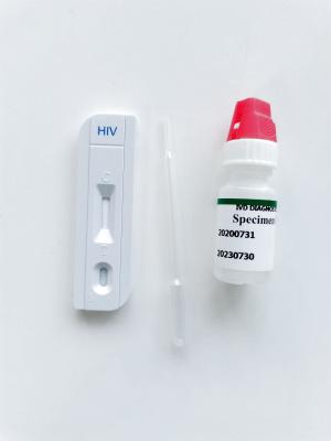 Cina Un anticorpo rapido di immunodeficienza umana 1/2 della prova del Hiv di punto 25pcs/Box a casa in vendita