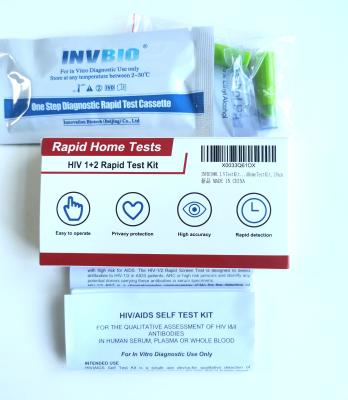 Cina I corredi rapidi di una di punto dell'intero sangue prova del Hiv 20 pezzi del Ce hanno approvato in vendita