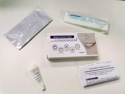 Cina Approvazione orale di Kit Easy To Use Fsc della prova del tampone del Hiv 1/2 in vendita
