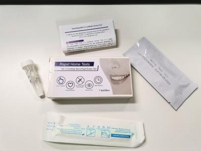 Cina Un auto rapido dei corredi della prova del Hiv di approvazione del Fsc di punto usa velocemente il risultato con la saliva in vendita