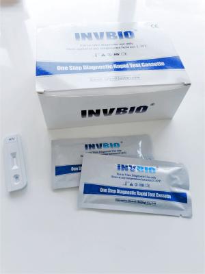 Cina Prova rapida Kit Colloidal Gold di HIV-1 2 dell'anticorpo in vendita