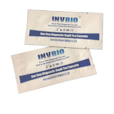 Cina corredo rapido della prova dello streptococco 25pcs/Box, accuratezza rapida della prova 99% della gola di streptococco in vendita