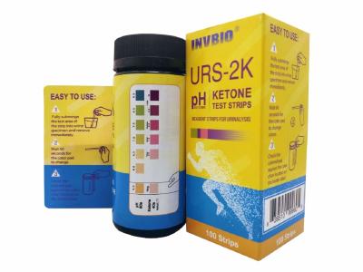 Cina La prova di analisi delle urine il cheto pH in un Ce Fsc della FDA della striscia dell'urina ha approvato in vendita