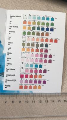 China Lead Copper Chloride Ph Drinking Water Quality Test Kit 14 In 1 High Accuracy for sale