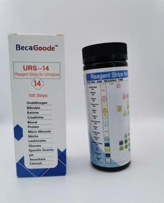 China 98% Accuracy Human Ph Reagent Strips For Urinalysis 3.00mm Width for sale