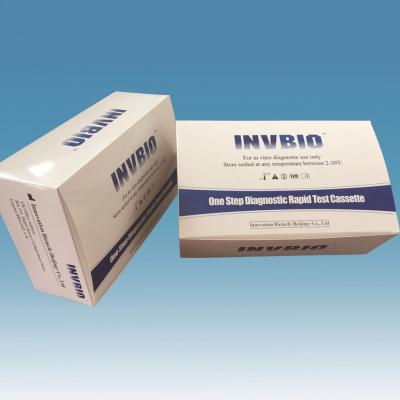 China Snelle de Testcassettes van het bloedonderzoek H Pylori Ab Te koop