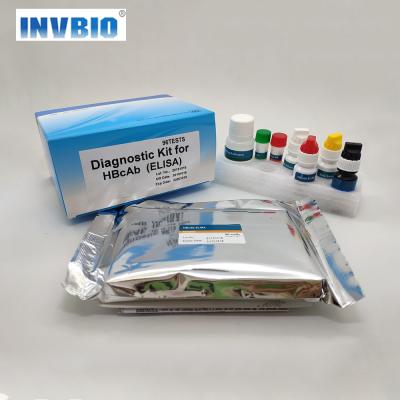 Cina HAV IgM Elisa Test Kit Plate Human usano 96 prove per scatola in vendita