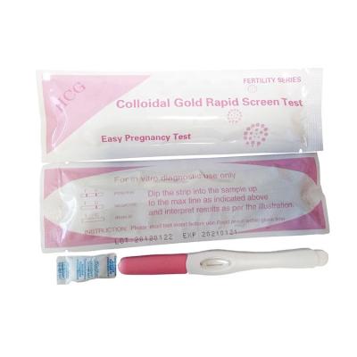 Cina Nel mezzo della corrente corredi Hcg della prova di fertilità un uso domestico del test di gravidanza di punto in vendita