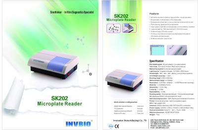 Cina Analizzatore buono di Elisa Reader Machine Clinical Chemistry del laboratorio 96 con la stampante SK202 in vendita