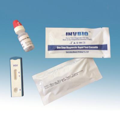Cina Prova rapida Kit Plasma Whole Blood del Hiv di abitudine a casa 99% in vendita