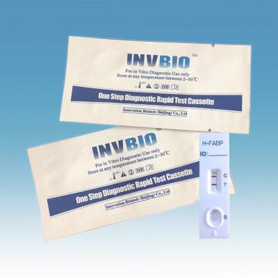 Cina prova obbligatoria rapida della proteina H-FABP di acido grasso del cuore della cassetta della prova di 3.00mm in vendita