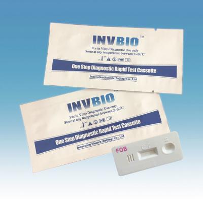 Cina Una carta di Fobt Kit Professional Tumor Markers Test delle feci di punto in vendita