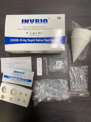 Cina Tempestiva rilevazione Kit Rtk Ag Saliva di uso dell'antigene domestico di Covid 19 in vendita