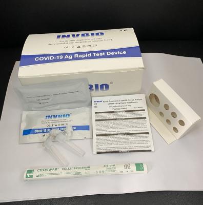 Cina Prova veloce Germania Bfarm PEI del tampone dell'antigene di Rtk di auto SARS-CoV-2 in vendita