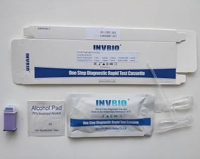 China Teste Kit One Step Self Testing INVBIO do anticorpo de SARS-CoV-2 Coronavirus IgG IgM à venda