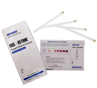 China In Vitro Human Urine Ketone Reagent Strips 15-20 Minutes for sale