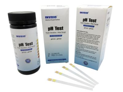 Cina Larghezza umana delle strisce test 3.00mm di analisi delle urine del reagente di INVBIO pH in vendita