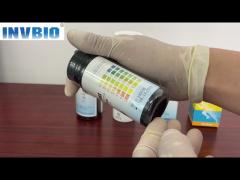 INVBIO Human PH Reagent Urinalysis Test Strips 3.00mm Width