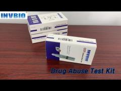 Saliva Drug Abuse Test Kit Dipcard Rapid 20ng/ml For Oral Fluid